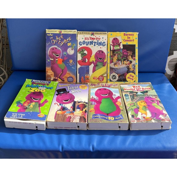 Barney Vhs Box